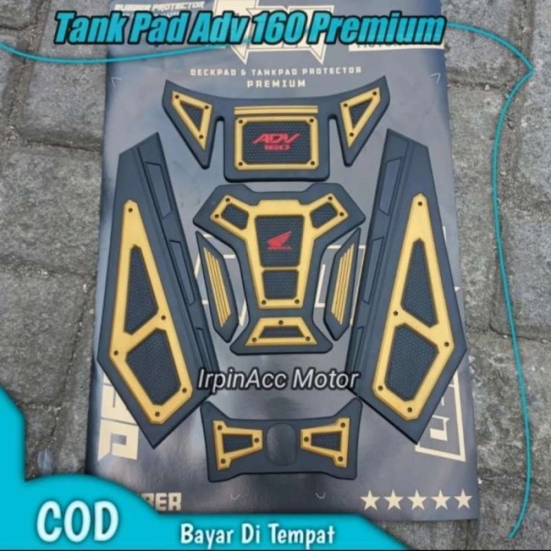 Promo Terlaris Tankpad Honda Adv 160 2022 Tank Pad Rubber Timbul Honda ...