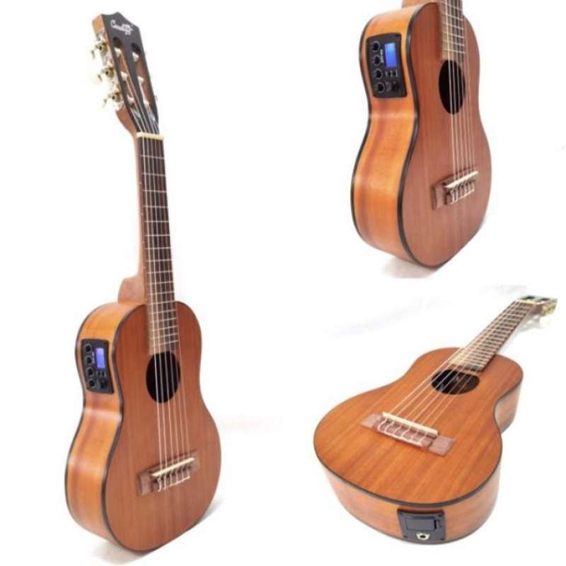 Promo Gitar Mini Kecil Guitalele Gitarlele Senar 6 Cowboy Elektrik ...