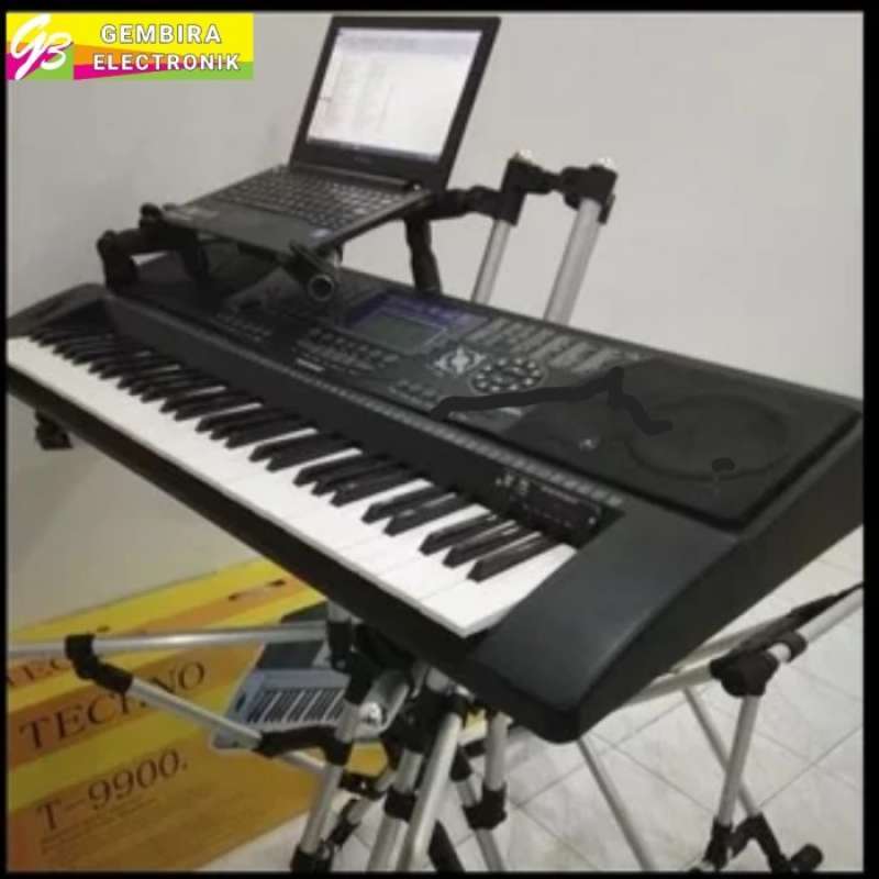 Promo Keyboard Techno T-9900 New 2021 Piano Keyboard Free Stand Diskon ...