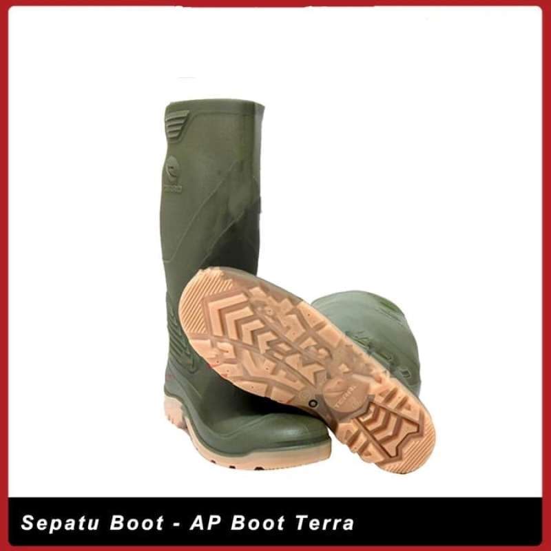 Promo Ap Boot Terra Eco 3 Sepatu Boot Karet Anti Licin Sepatu Proyek ...