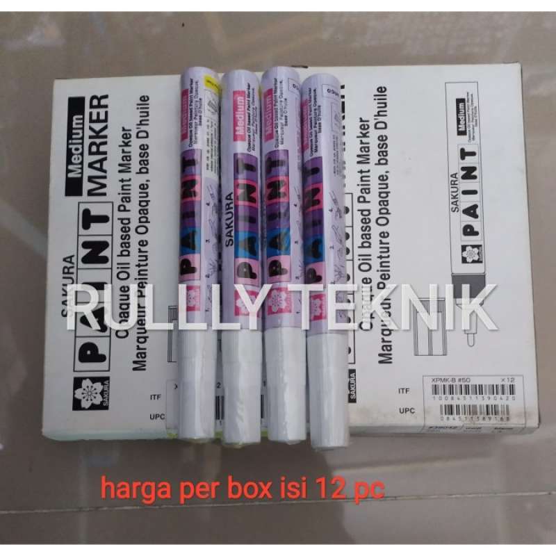 Promo Paint Marker Sakura Medium / Pen Penanda Besi Permanen Asli Japan ...