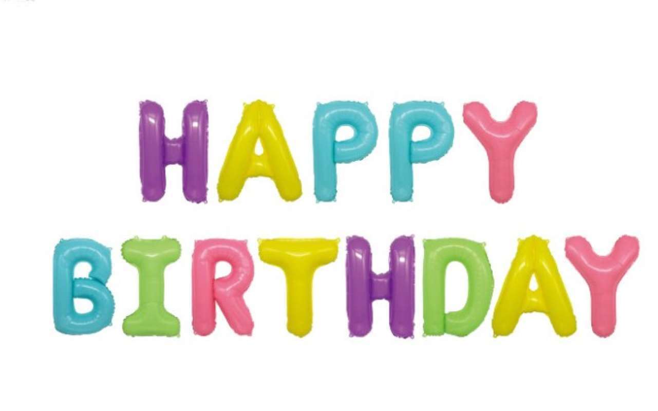 Promo Balon Alfabet Foil 16 40cm 13 Huruf Happy Birthday Pesta Ulang ...