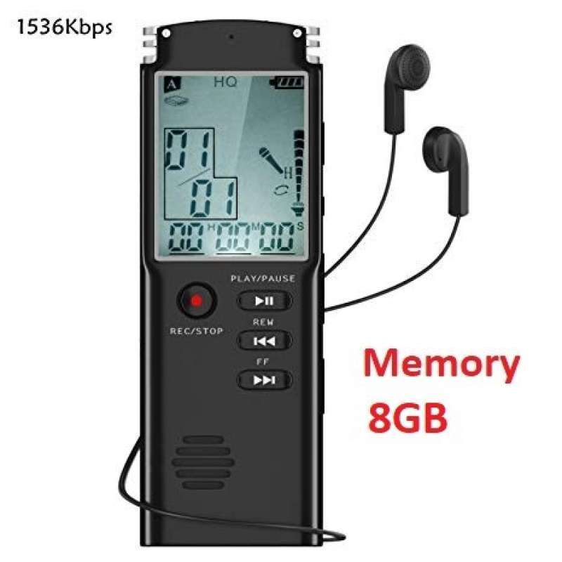 Promo Perekam Suara Digital 16gb Support Hq With Lcd Screen Voice ...