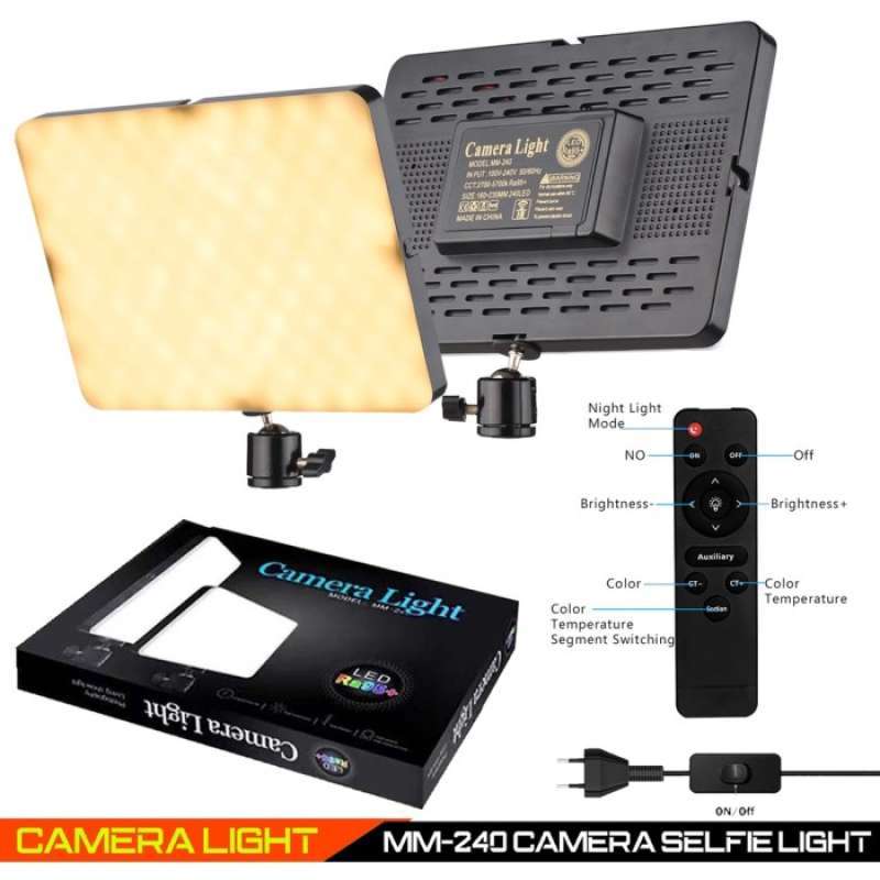 Jual Mm - Lampu Led Lightning 11 Inch Camera Video Studio Streaming ...
