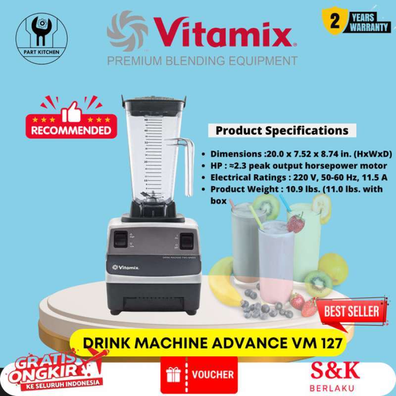 Promo Blender Vitamix Model Vm 0104 Diskon 33% Di Seller Ksm Store ...