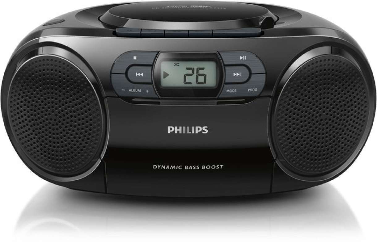 Jual Philips Boombox Cd Sound Machine Az329/61 Usb And Cassette Di ...