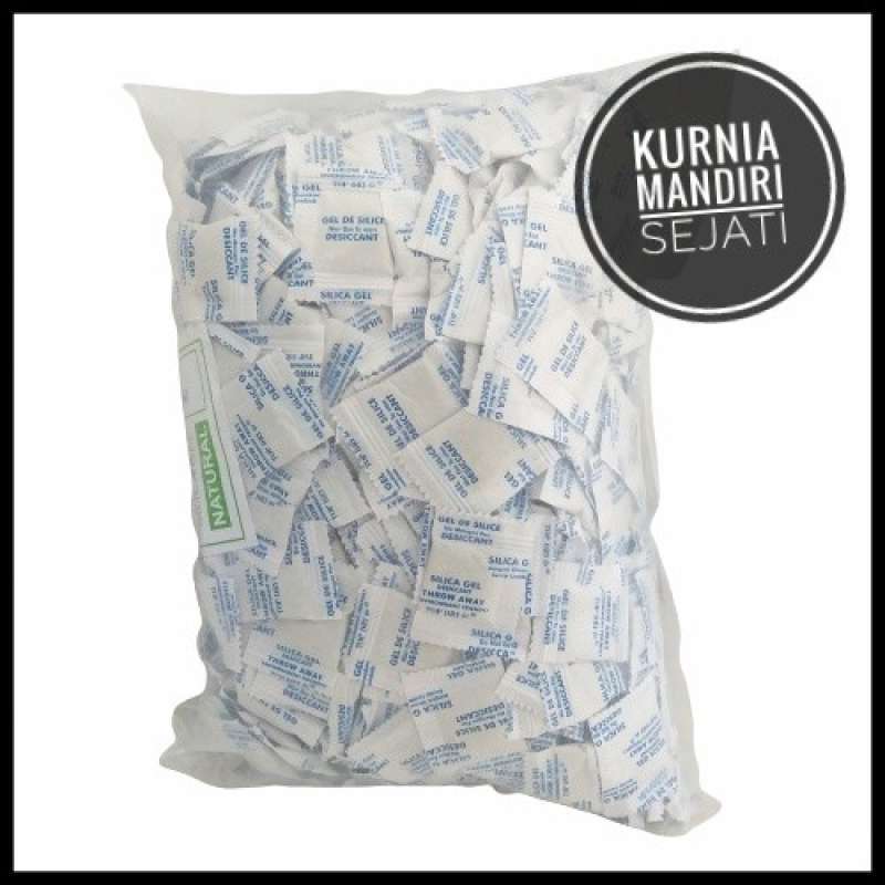 Jual Silika Gel / Silica Gel Natural Food Grade Sachet 1 Gr Packing 1 ...