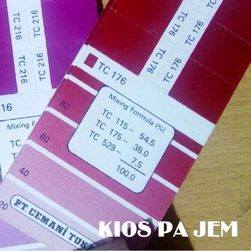 Jual Tc Color Guide 1990, Tinta Cetak Offset Cemani Toka Colour Standard Di Seller Noelle ...