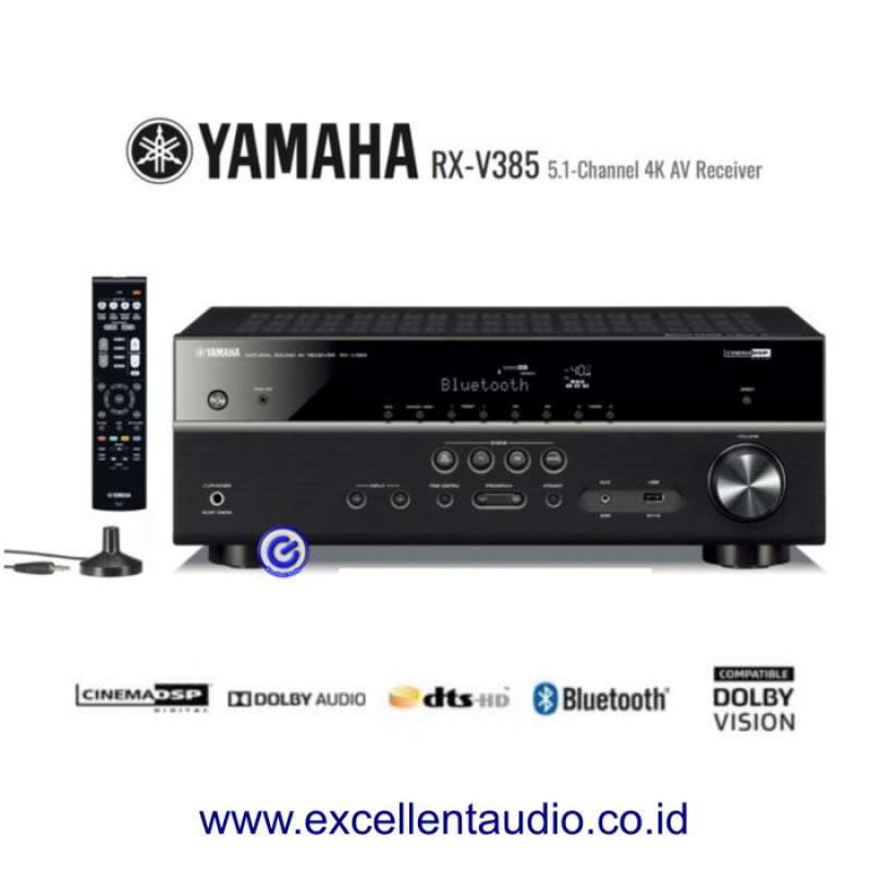 Jual Yamaha Rxv385 Rxv 385 Rx V385 Home Theatre Multichannel Amplifier ...