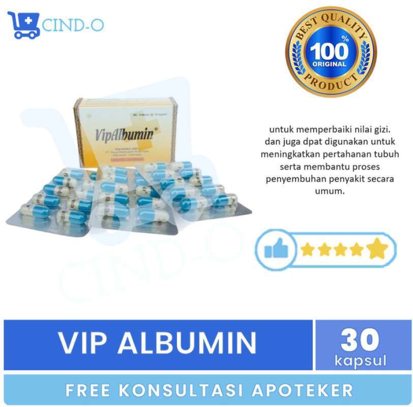 Jual Vipalbumin Per Box | Kapsul Vip Albumin, Ekstrak Ikan Gabus Atau ...