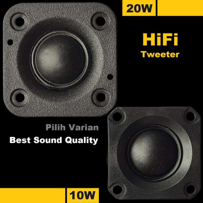 Jual Speaker Tweeter Hifi Fever High Quality Sound Clear Suara Treble ...