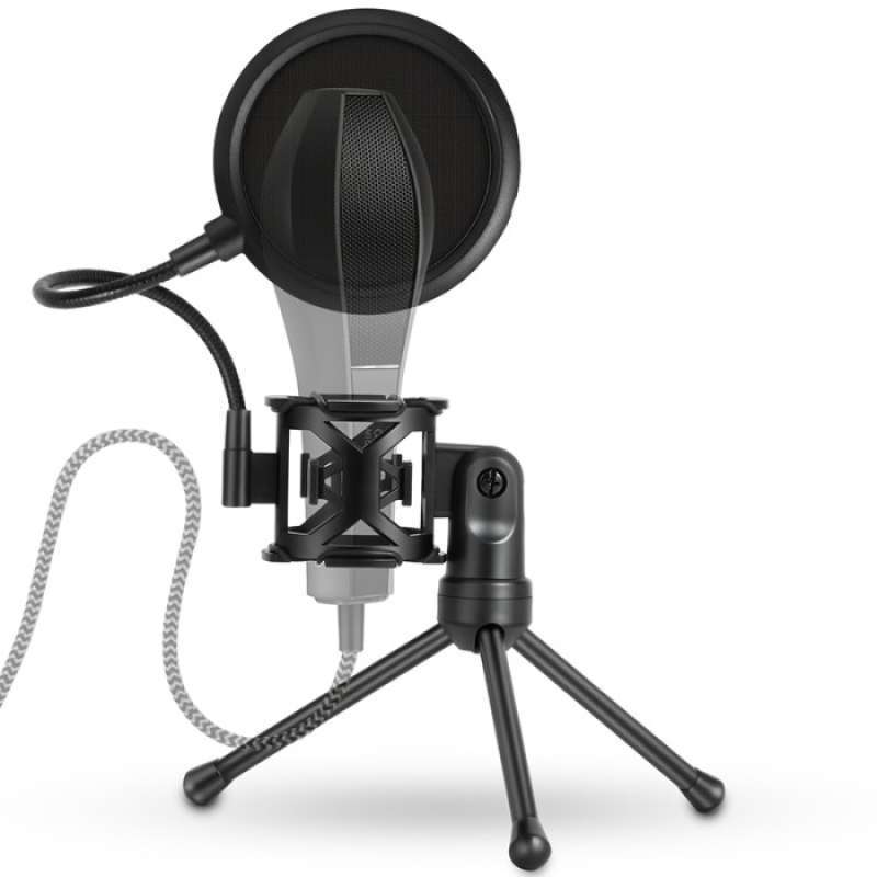 Promo Stand Meja Kaki Tiga Dengan Pop Filter Fleksibel Mic Stand Diskon ...