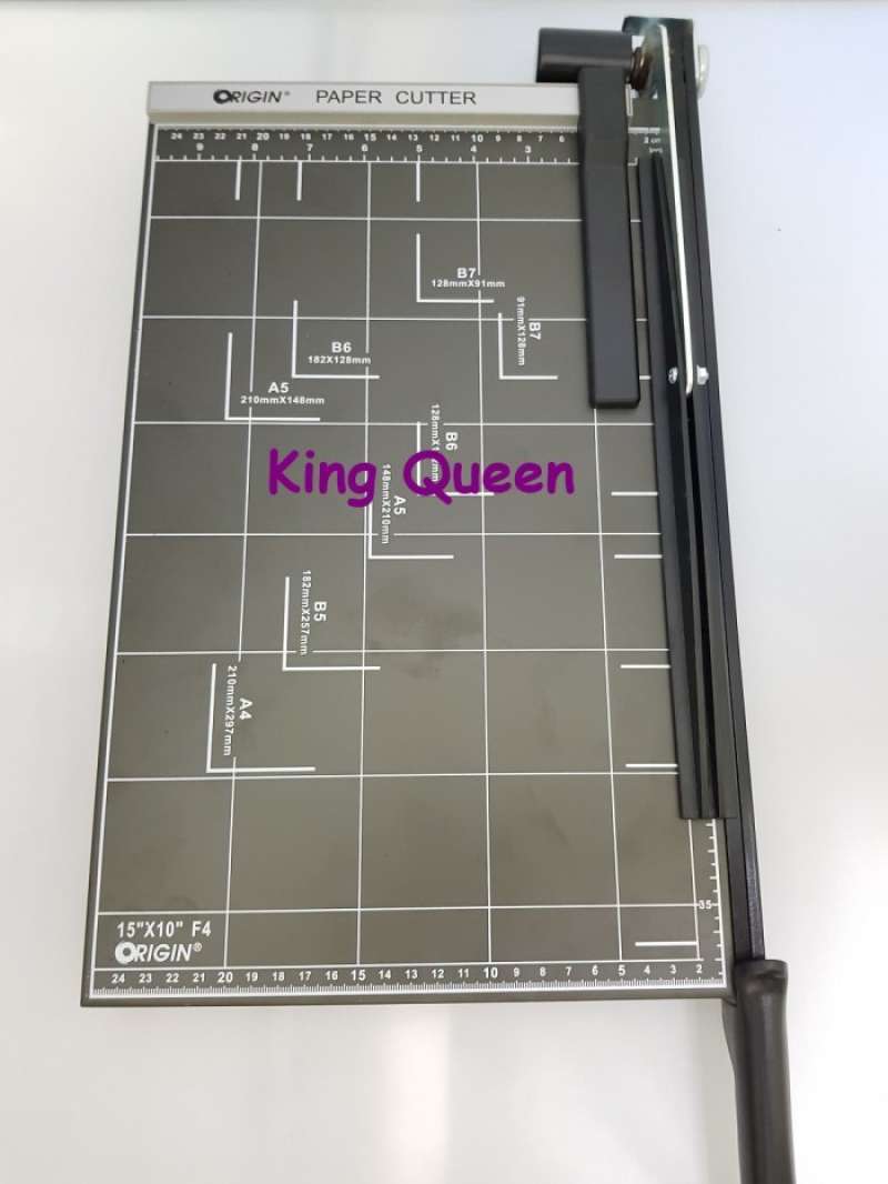 Promo Paper Cutter F4 / Alat Potong Kertas Ukuran F4 Gin Pcc F4r Diskon 23% Di Seller Sentramoco ...