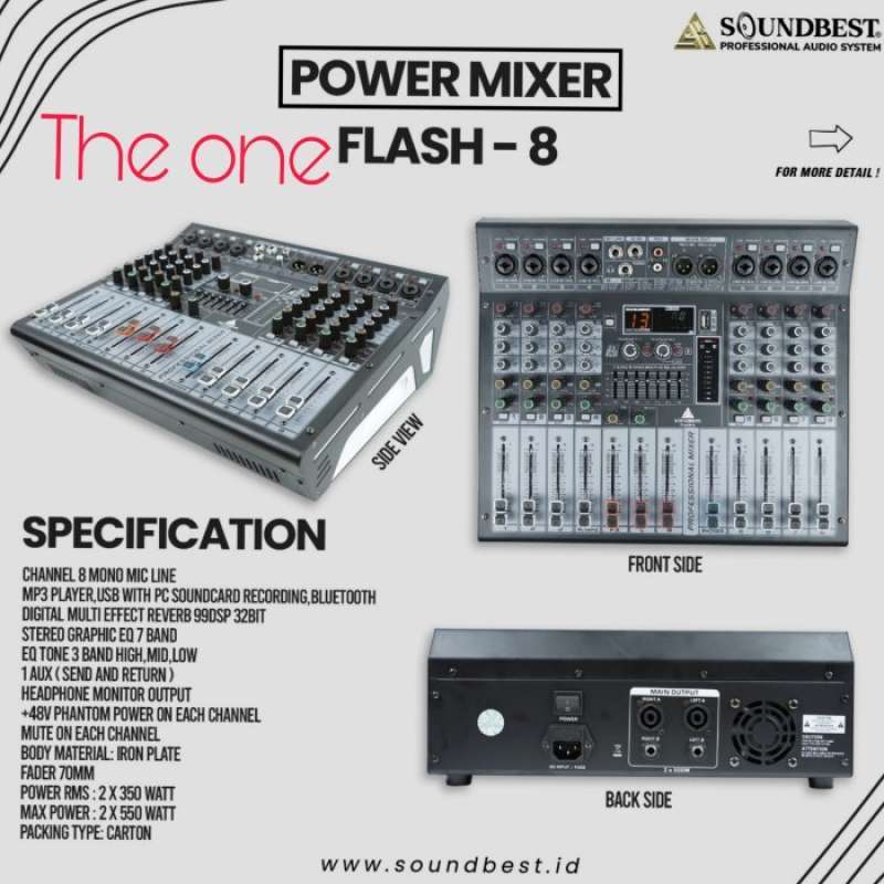 Promo Power Mixer Audio Ashley T400 T 400 4 Diskon 23% Di Seller Melodiya Store - Cengkareng ...