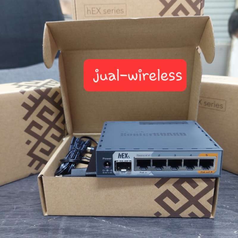 Promo Mikrotik Router Rb-760igs (hex S) Diskon 23% Di Seller Sentramoco ...