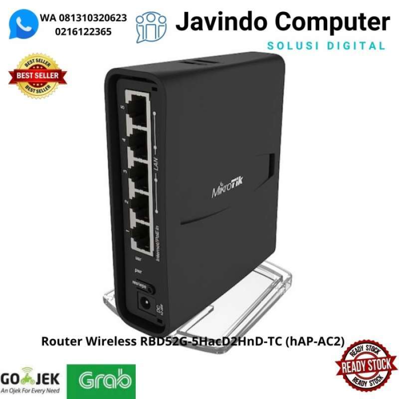 Promo Mikrotik Rbd52g-5hacd2hnd-tc Hap-ac2 Diskon 23% Di Seller ...