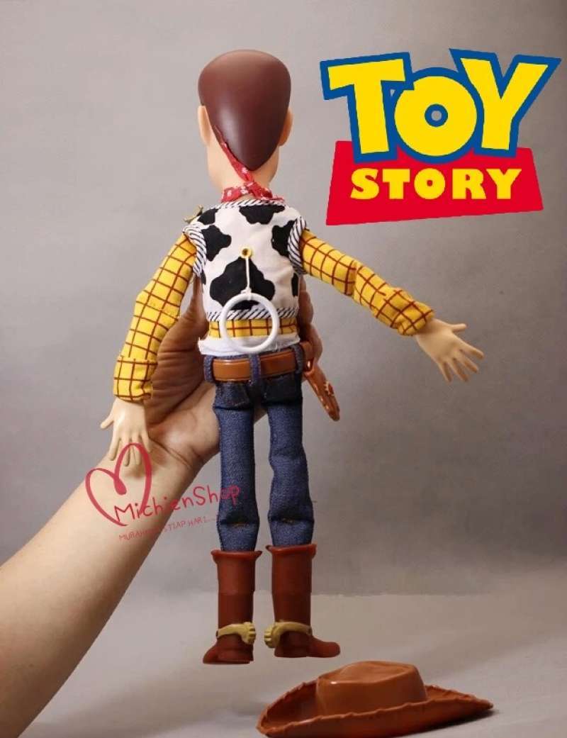 Promo Figure Boneka Toy Story Talking Woody Pixar - Woody Diskon 23% Di ...