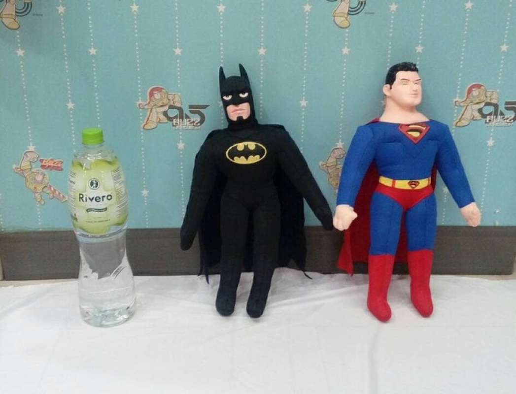 Promo Boneka Figure Besar Hero Batman / Man Down Of Justice Diskon 23% ...
