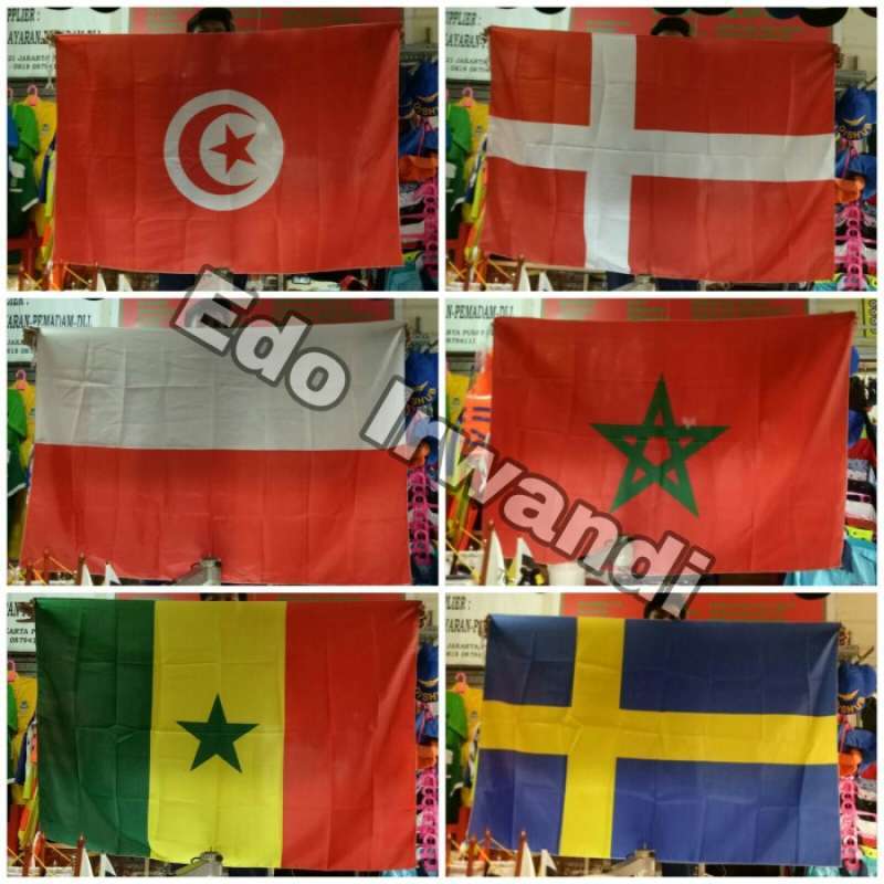 Promo Bendera Negara Piala Dunia Fifa Ukuran 100 Cm X 150 Cm Diskon 23% ...