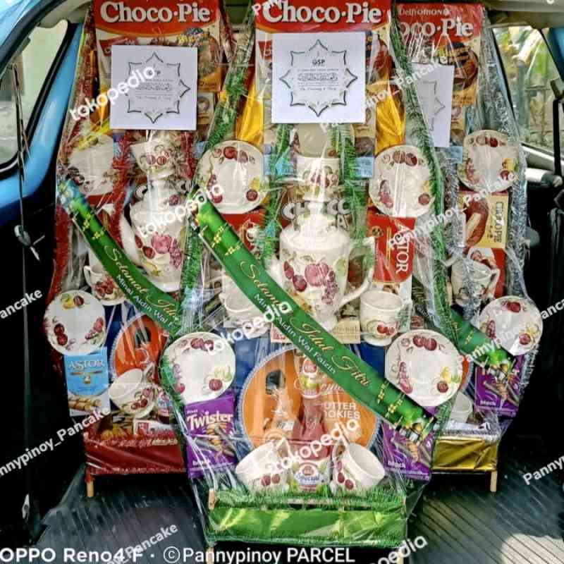 Promo Parcel Lebaran Murah F&b Set Keramik Teko (free Kartu Ucapan ...