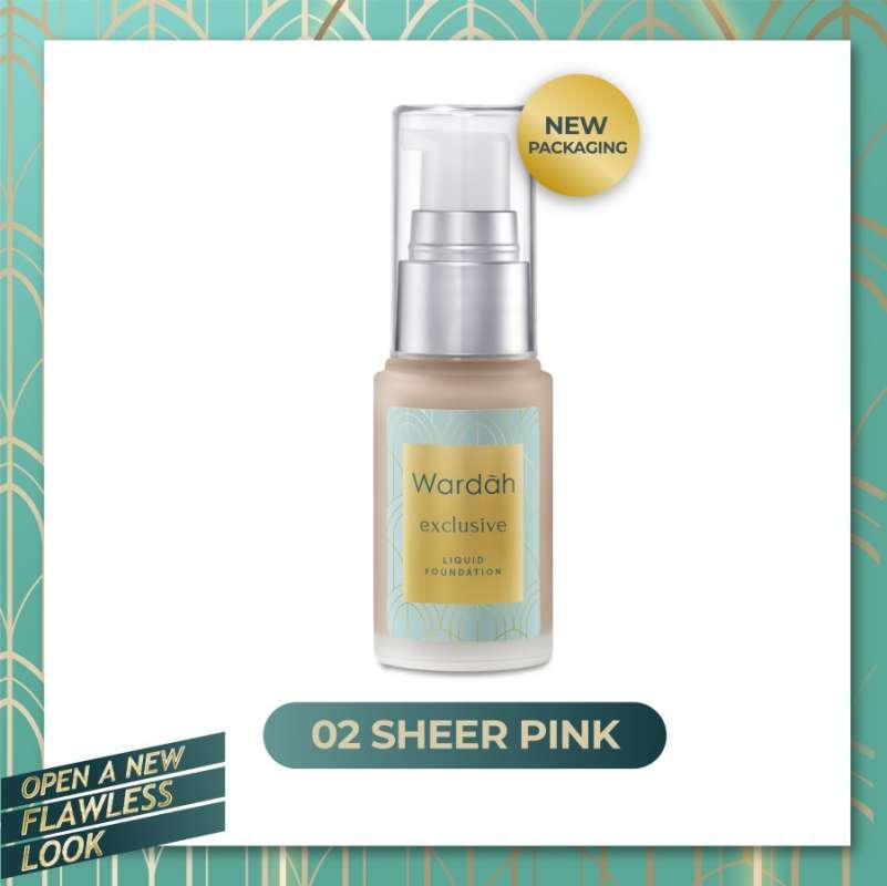 Jual Wardah Exclusive Liquid Foundation - Foundation Matte - 04 Natural ...