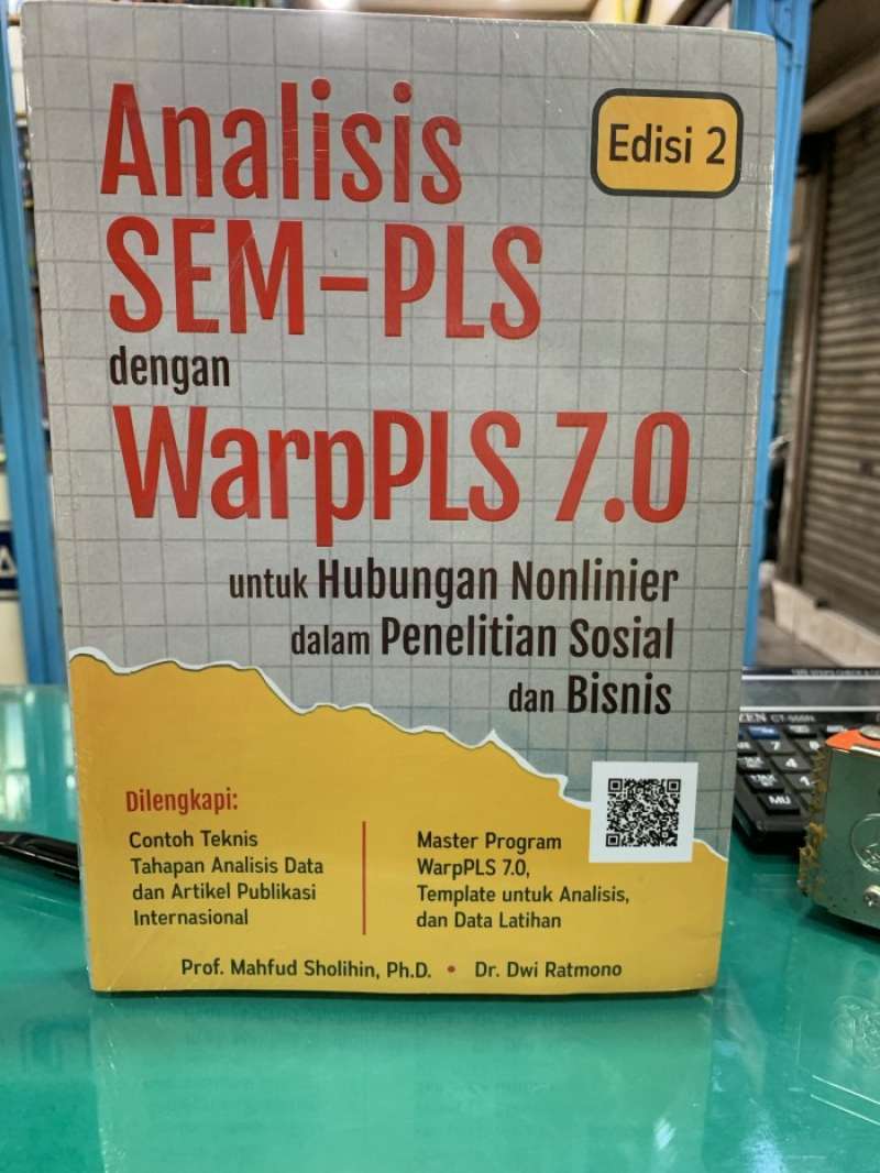 Jual Buku Analisis Sem Pls Dengan Warppls 7.0 Untuk Hubungan Penelitian ...