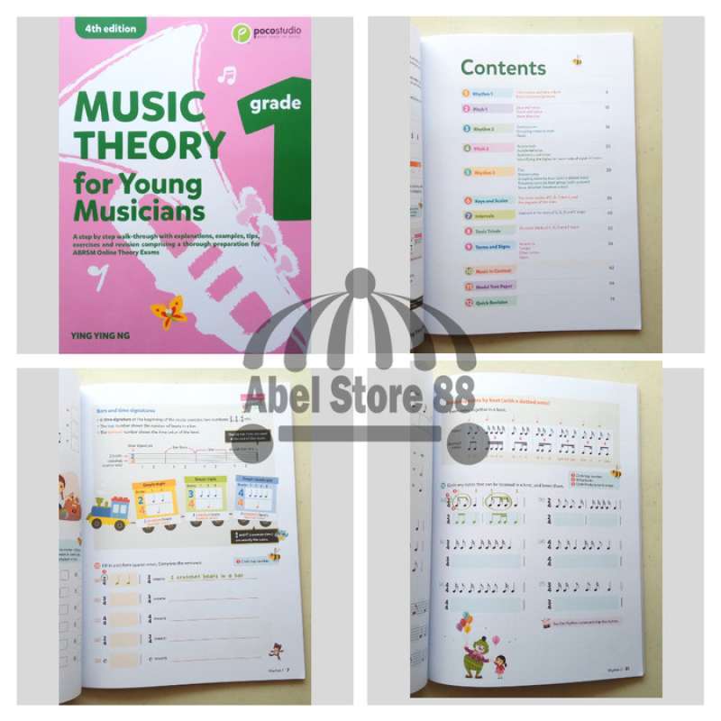 Jual Music Theory For Young Musicians Grade 1/2/3/4/5 Ying Ng Teori Musik Di Seller Noelle ...