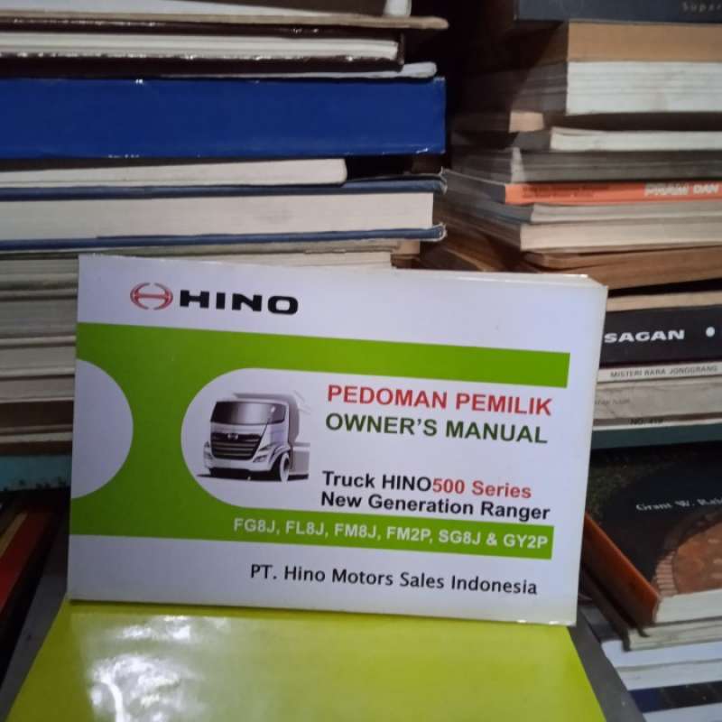 Jual Buku Pedoman Pemilik Manual Book Truck Hino 500 Series Di Seller Noelle - Cengkareng Timur ...