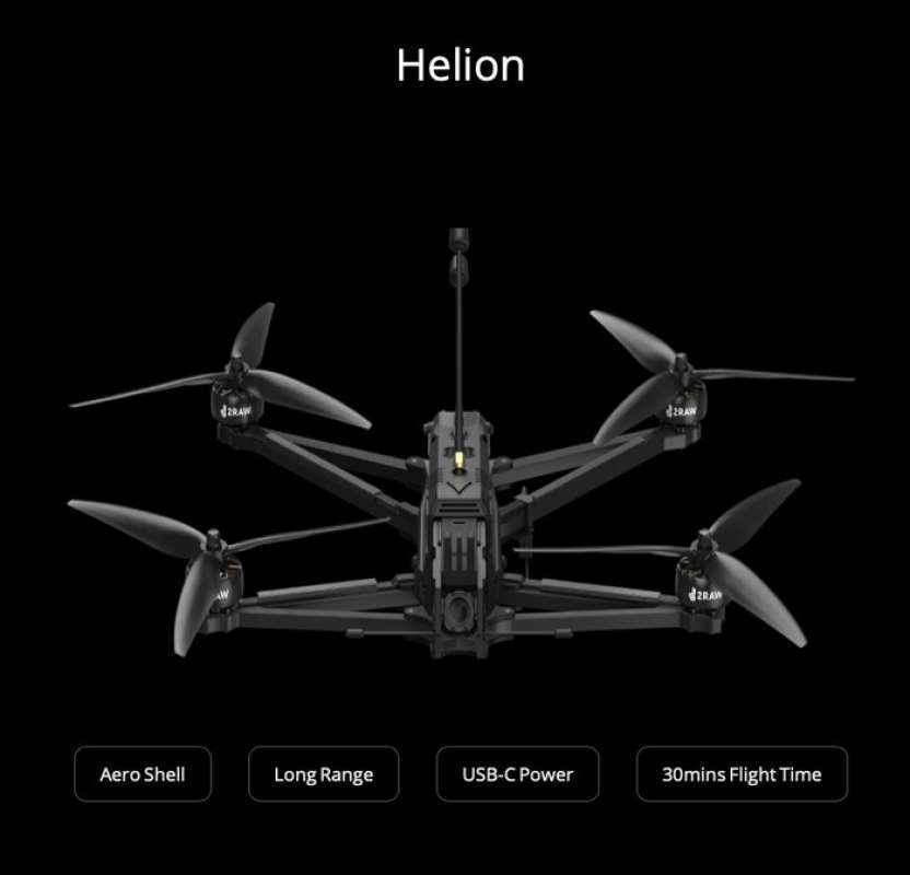 Jual Iflight Helion 10 O3 6s Hd Long Range Fpv Drone - Tbs Diversity Di ...