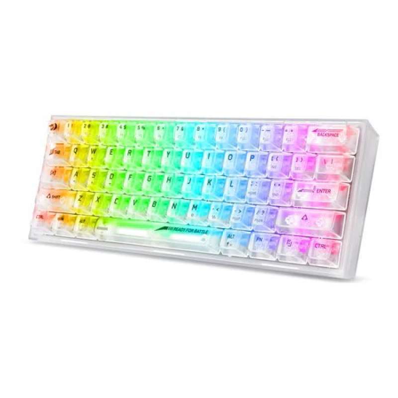 Promo 100% Produk Ori Redragon Mechanical Gaming Keyboard Transparent ...