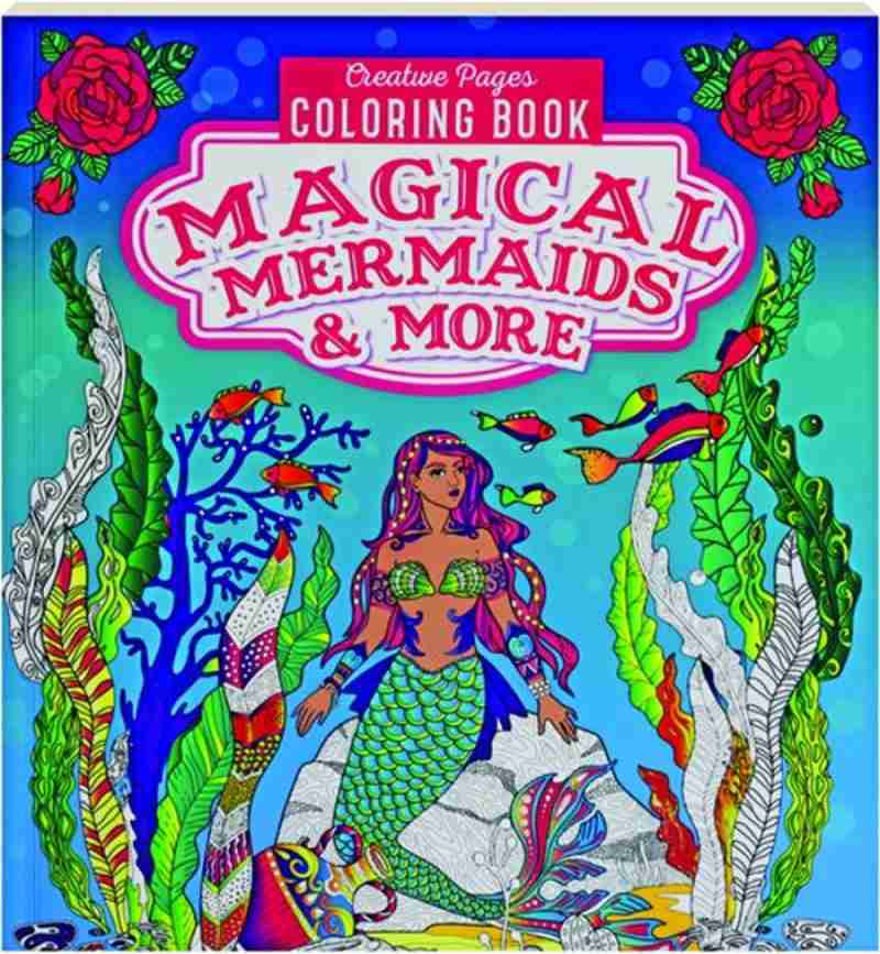 Promo Creative Pages Coloring Book Mermaids & More Diskon 74% Di Seller ...