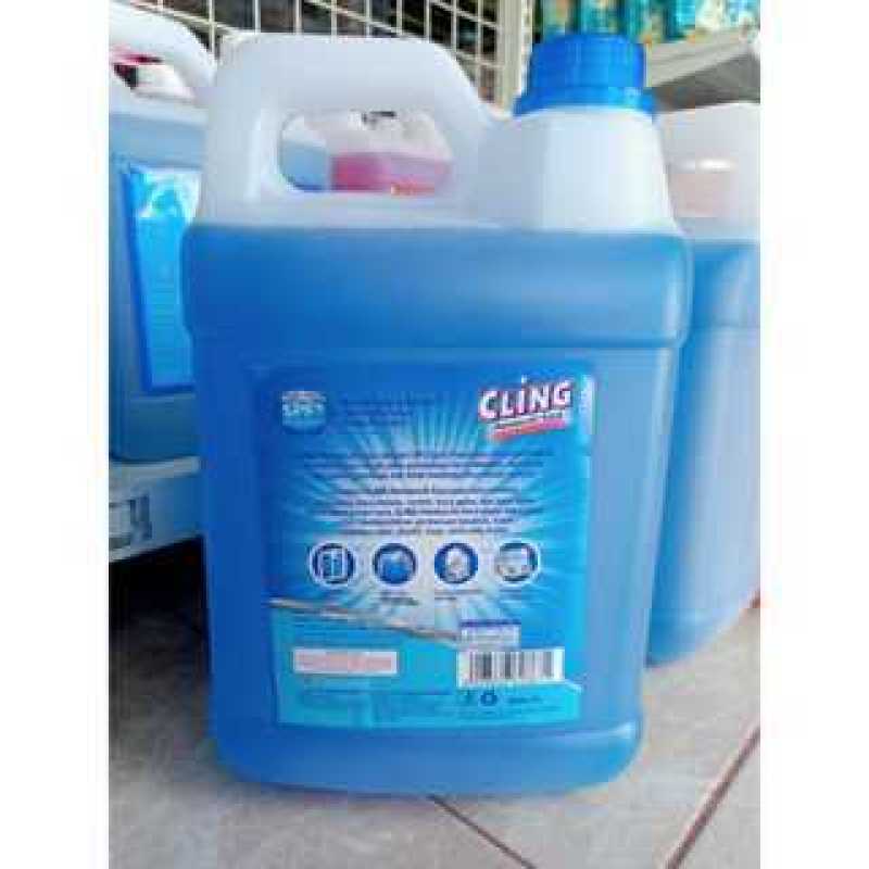 Jual Cling Biru Pembersih Kaca Jerigen 4 Liter Di Seller Bacika_sleman ...