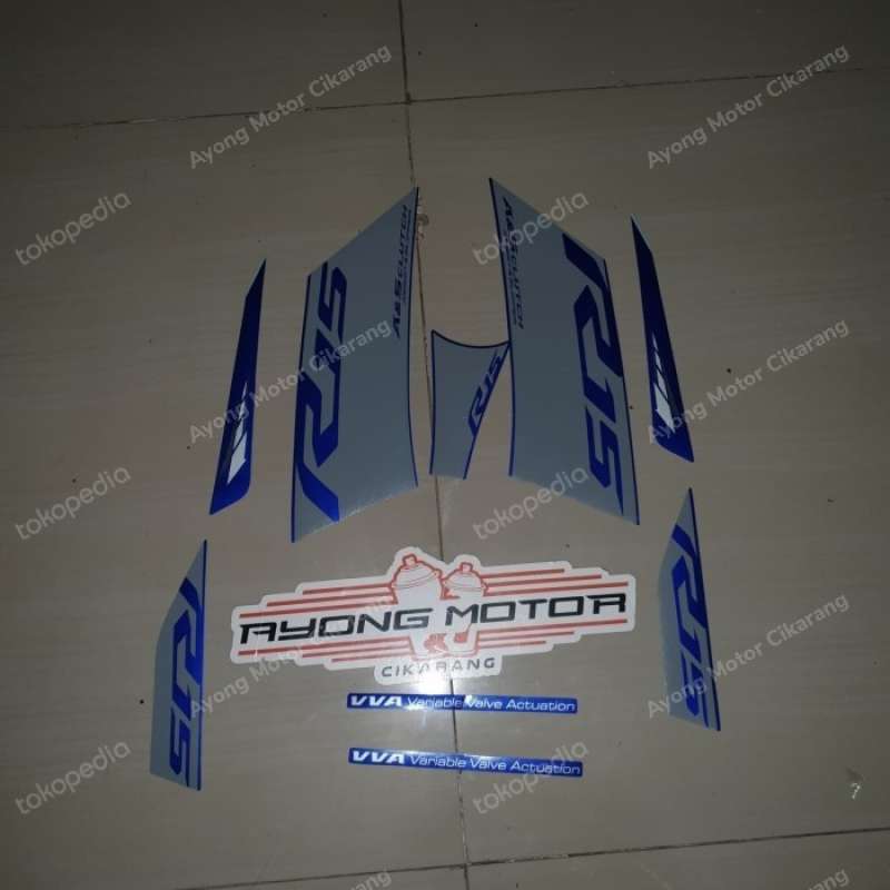 Promo Striping R15 V3 2019 Biru Ori Diskon 33% Di Seller Honey Living ...