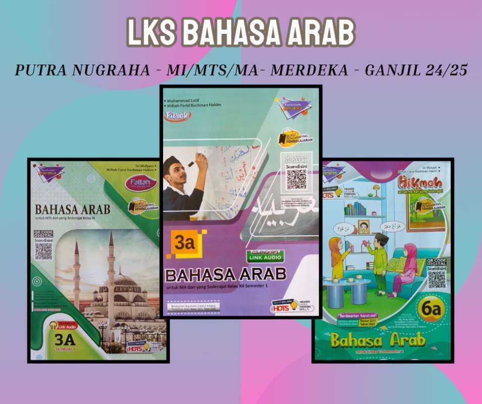 Jual Buku Lks Bahasa Arab Putra Nugraha Mi Mts Ma Kma 3211 Merdeka Ganjil 2024/2025 - Original ...