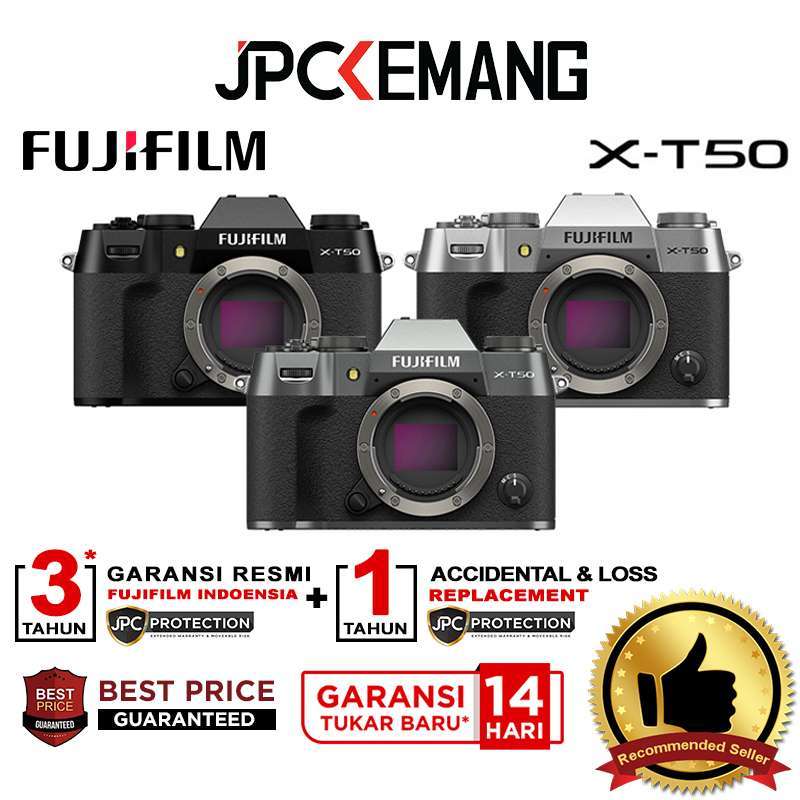Promo Jpc Kemang Fujifilm Xt50 Body Only Fuji X-t50 Xt 50 Mirrorless ...