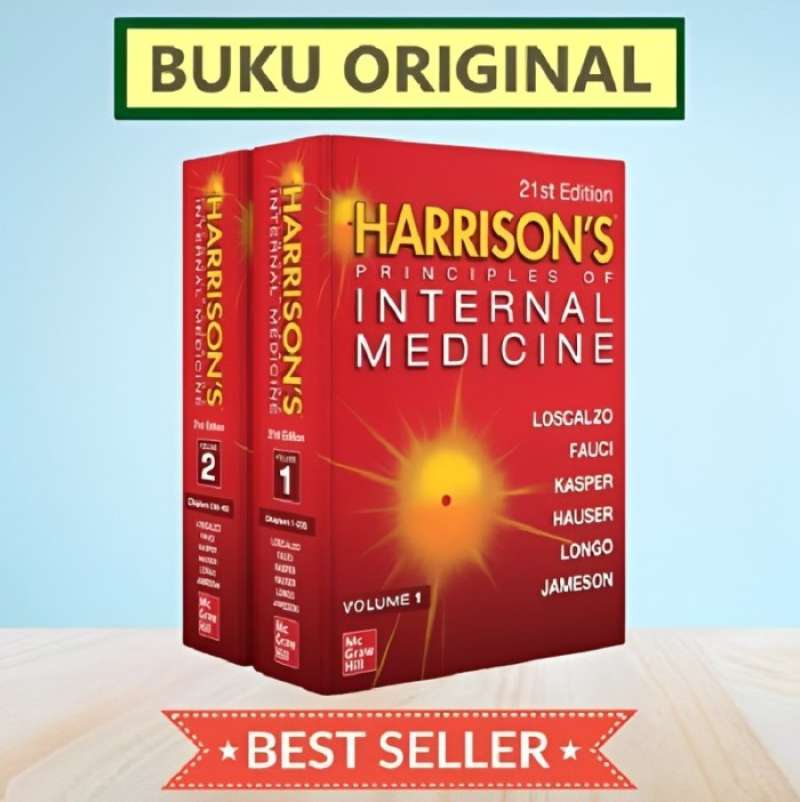 Jual Harrison Principles Of Internal Medicine 21 Ed Vol 1+2 - Original ...