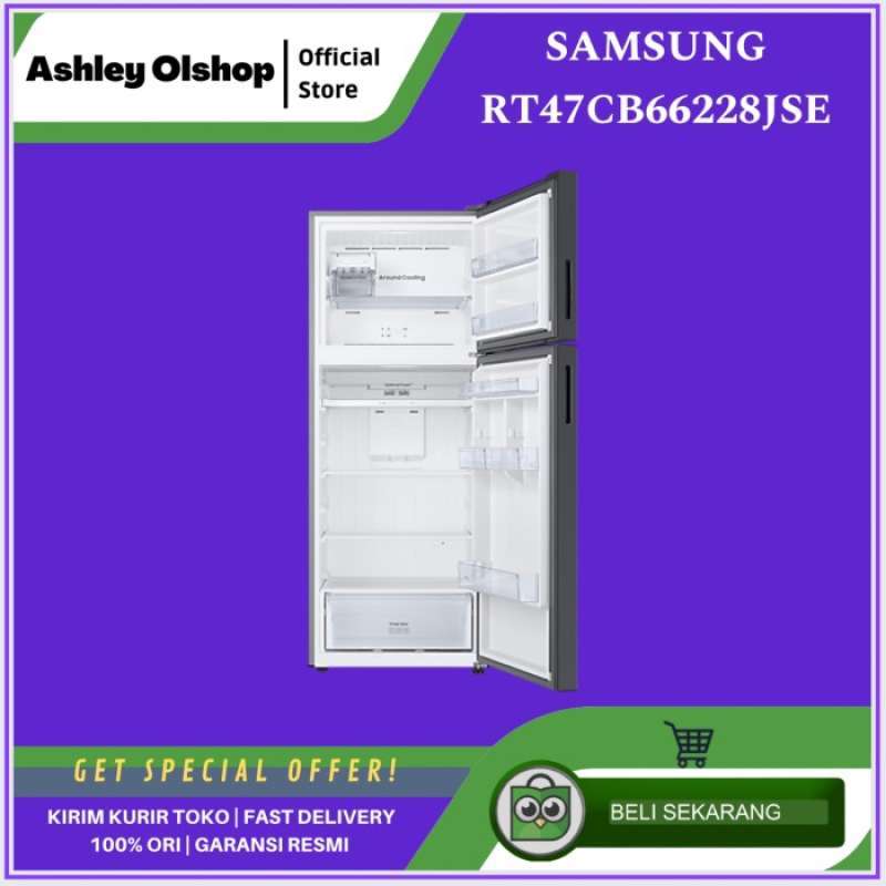 Promo Samsung Rt47 Kulkas Bespoke Ungkep 2 Pintu Rt47cb66228jse 465 L ...
