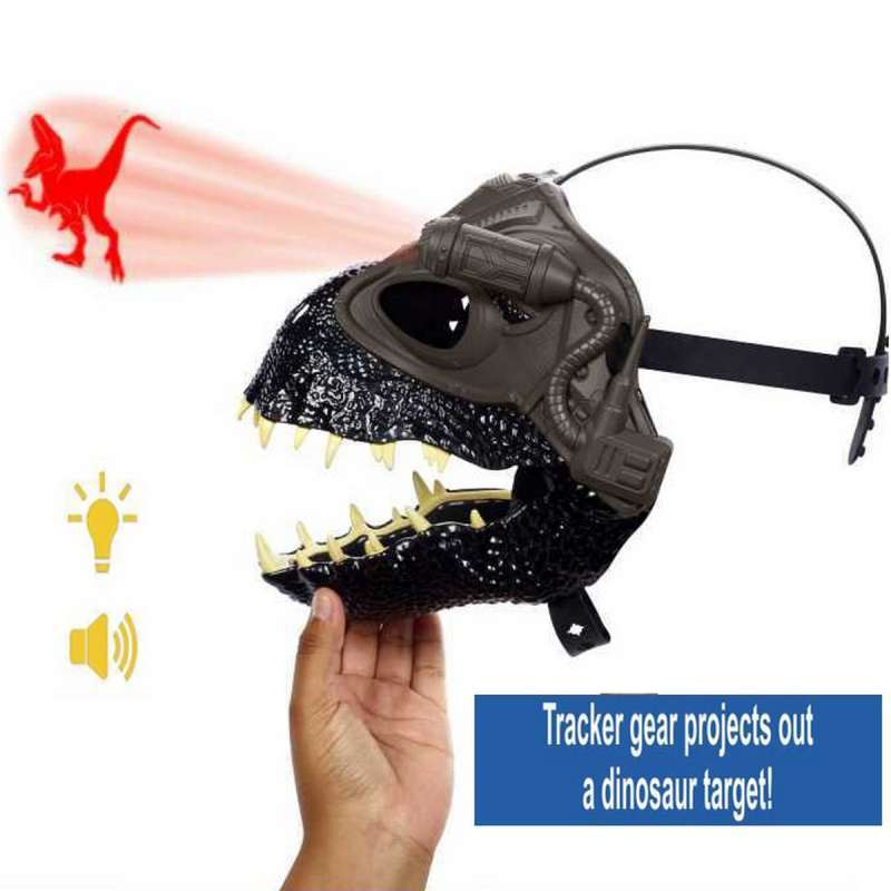 Jual Mattel Jurassic World Hph28 Track N Roar Indoraptor Mask Topeng Di ...