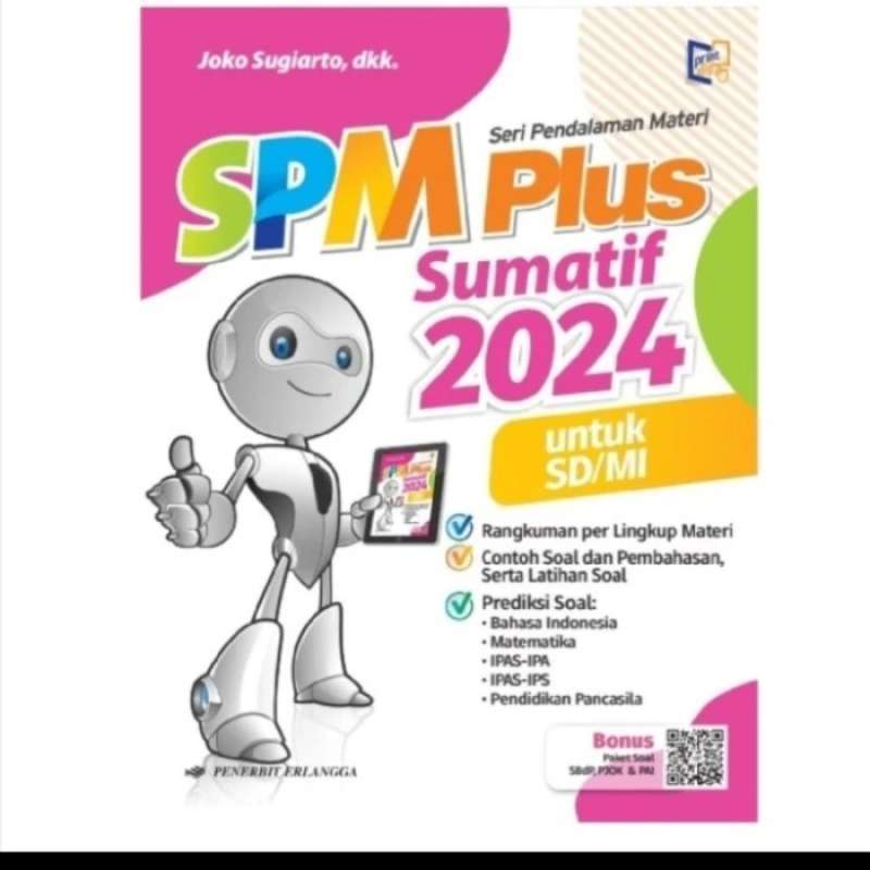 Jual Buku Spm Plus Sumatif 2024 Sd/mi Kelas 6 Erlangga Di Seller Noelle - Cengkareng Timur, Kota ...
