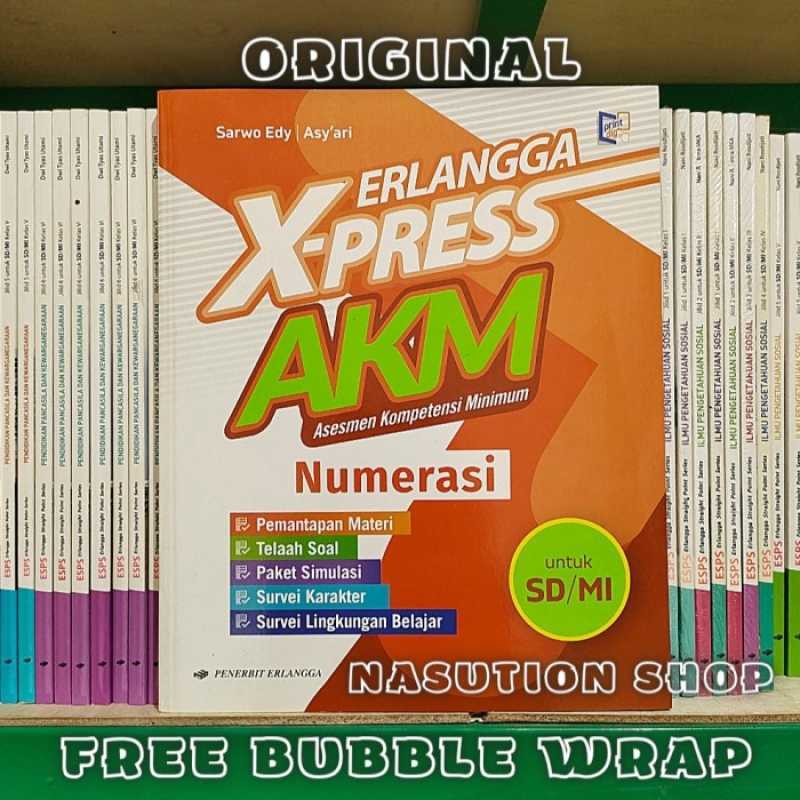 Jual Buku Erlangga Xpress Akm Untuk Sd/mi Literasi Membaca Dan Numerasi ... Jual Buku Erlangga Xpress Akm Untuk Sd/mi Literasi Membaca Dan Numerasi ...