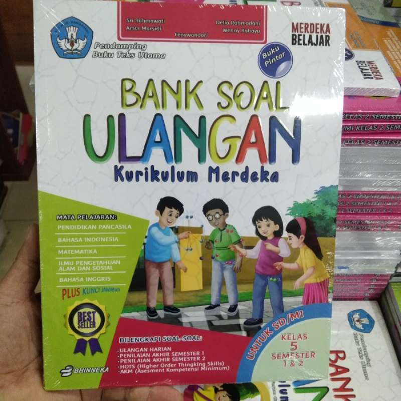Jual Bank Soal Ulangan Sd Kelas 1 2 4 5 Kurikulum Merdeka +kunci Jawaban Di Seller Noelle ...