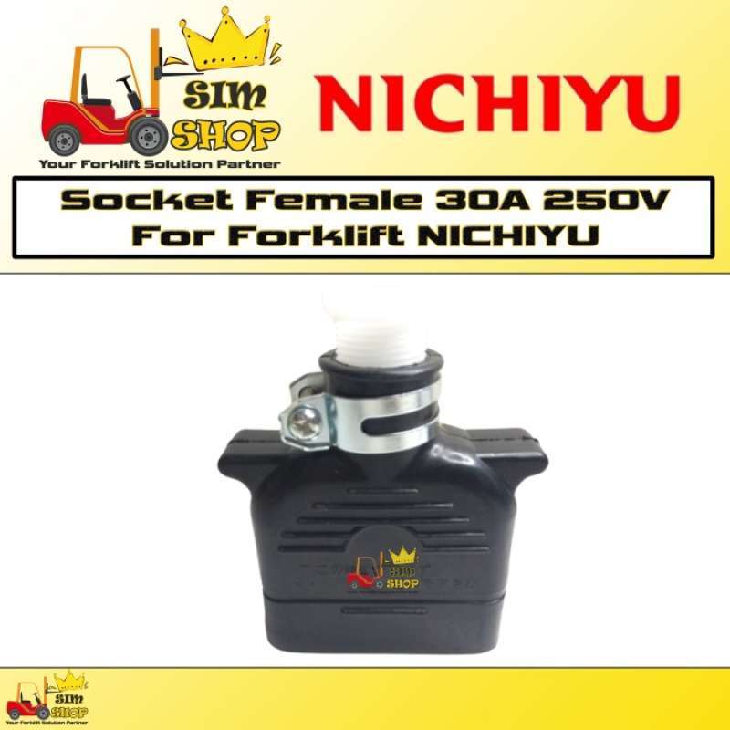 Promo Socket Female Nichiyu 30a 250v For Forklift Diskon 33% Di Seller ...