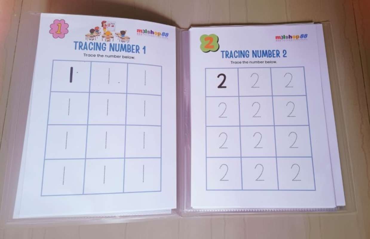 Jual Worksheet Buku Edukasi Anak 2-3 Tahun Di Seller Noelle ...