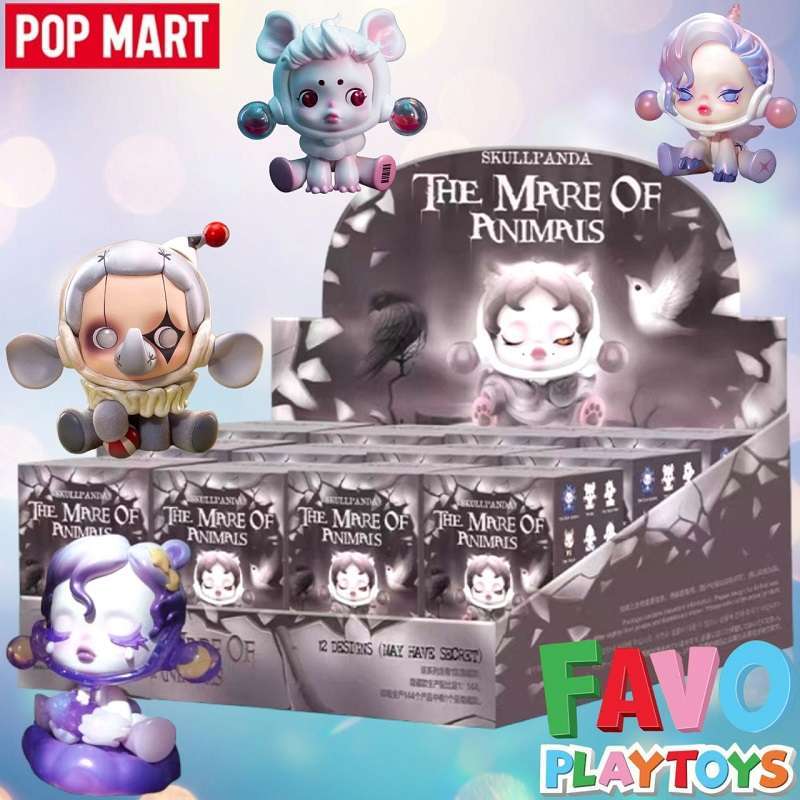 Promo Pop Mart Skullpanda - The Mare Of Animals Series - Full Set 12 ...