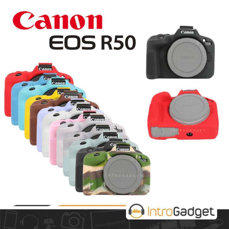 Jual Silicone Case Canon Eos R50 Rubber Karet Dslr Tas Bag Di Seller ...