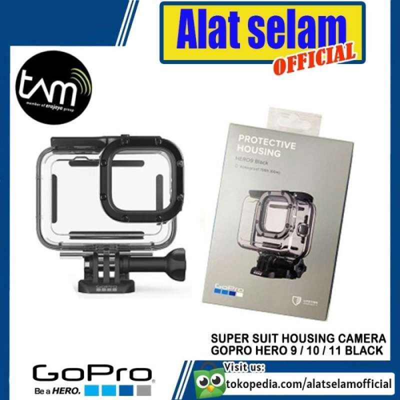 Jual Housing Camera Super Suit Casing Gopro Hero 9 10 11 12 Black ...