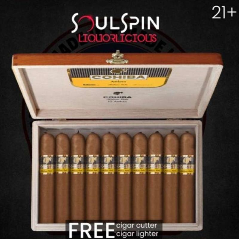 Jual Cohiba Ambar [ Box Of 10 Sticks ] Cuba Cigar Cerutu Di Seller ...