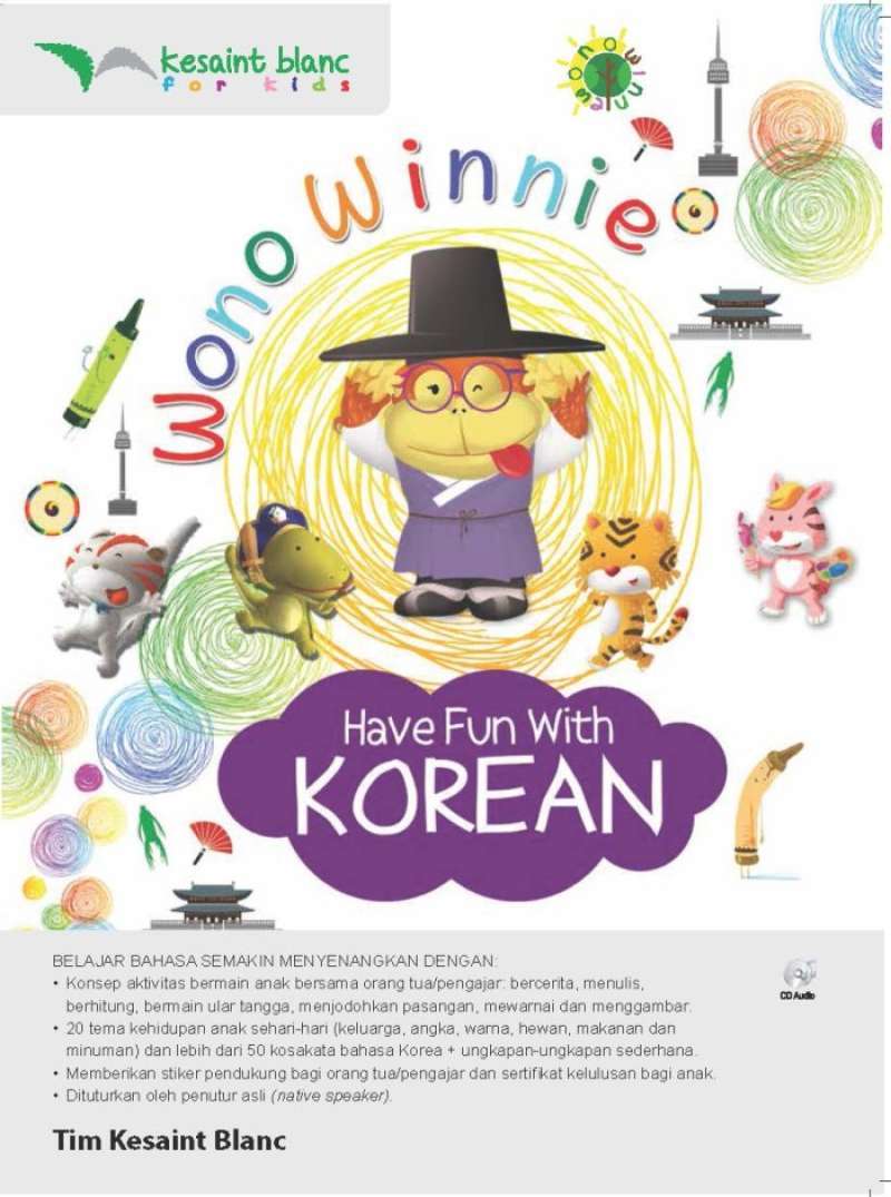 Jual Wono Winnie Have Fun With Korean + Cd Audio Di Seller Hachi ...