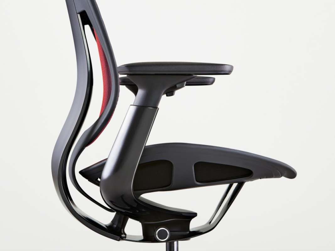 Promo Steelcase Karman Chair Merle Red Blue - Kursi Kerja Ergonomis ...