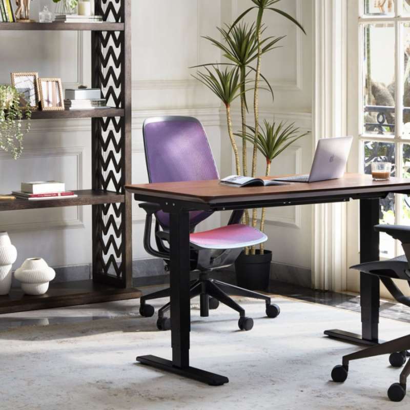 Promo Steelcase Karman Chair Merle Red Blue - Kursi Kerja Ergonomis ...